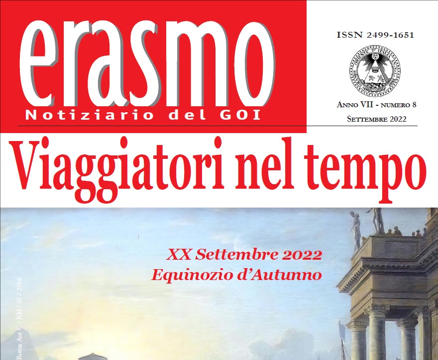E' online Erasmo di settembre 2022 - Grande Oriente d'Italia - Sito ...