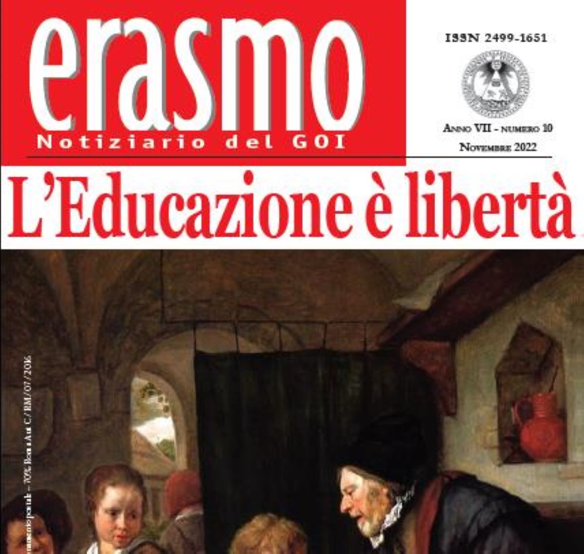 E' online Erasmo di novembre 2022 - Grande Oriente d'Italia - Sito ...