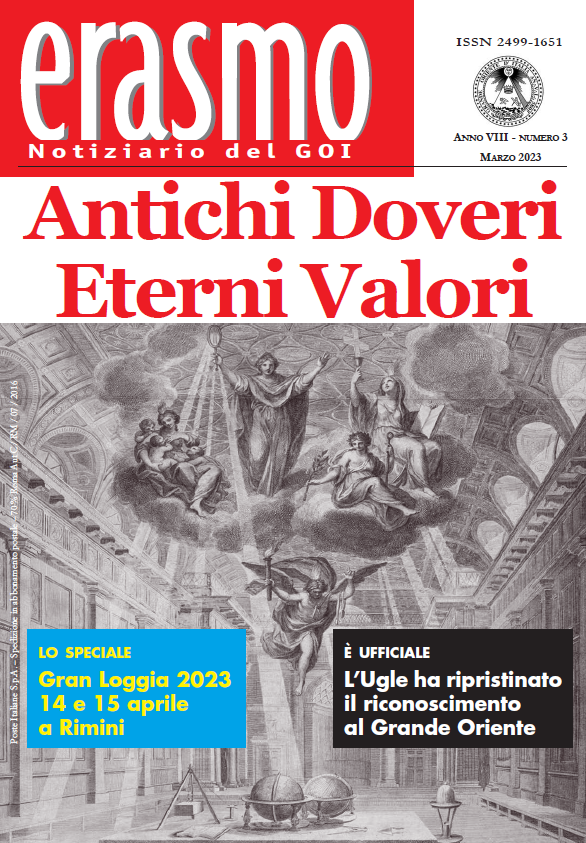Erasmo n. 3 marzo 2023 - Grande Oriente d'Italia - Sito Ufficiale